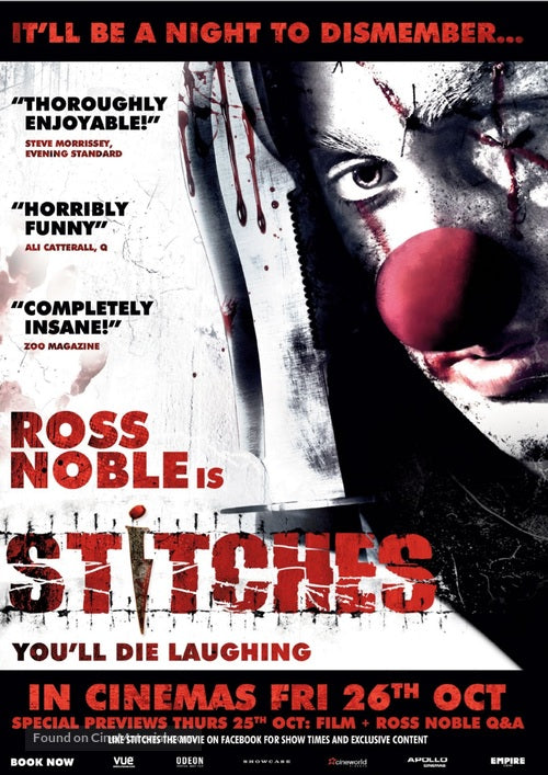 Stitches Movie Poster A2 Size – Pixie Posters