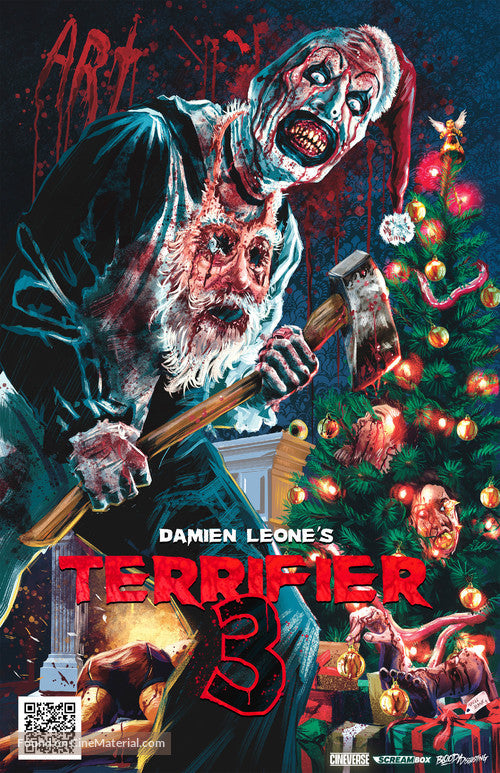 Terrifier 3 Cinema Movie Poster A2 Size – Pixie Posters