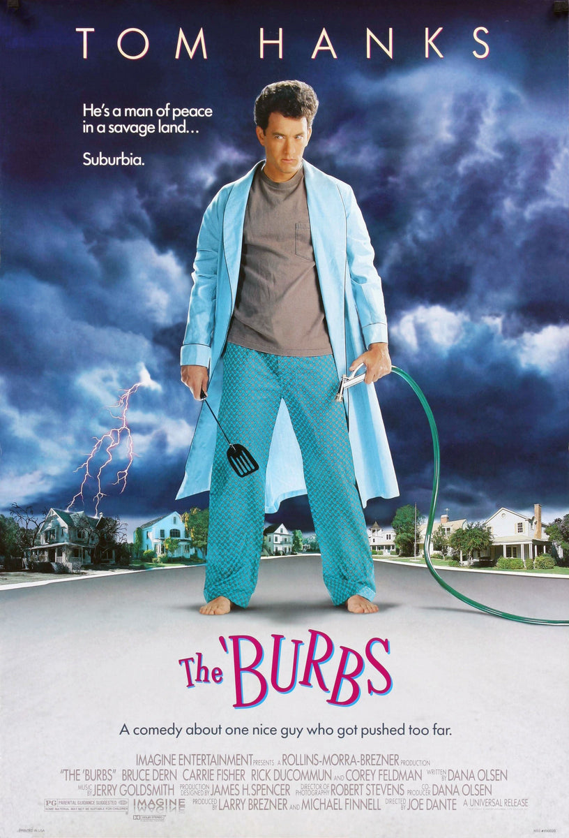 High Quality The 'Burbs A2 Size Movie Poster – Pixie Posters
