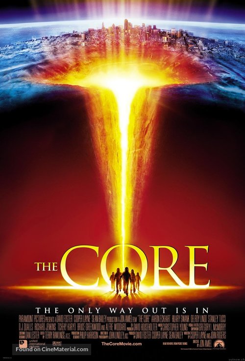 The Core Cinema Movie Poster A2 Size – Pixie Posters