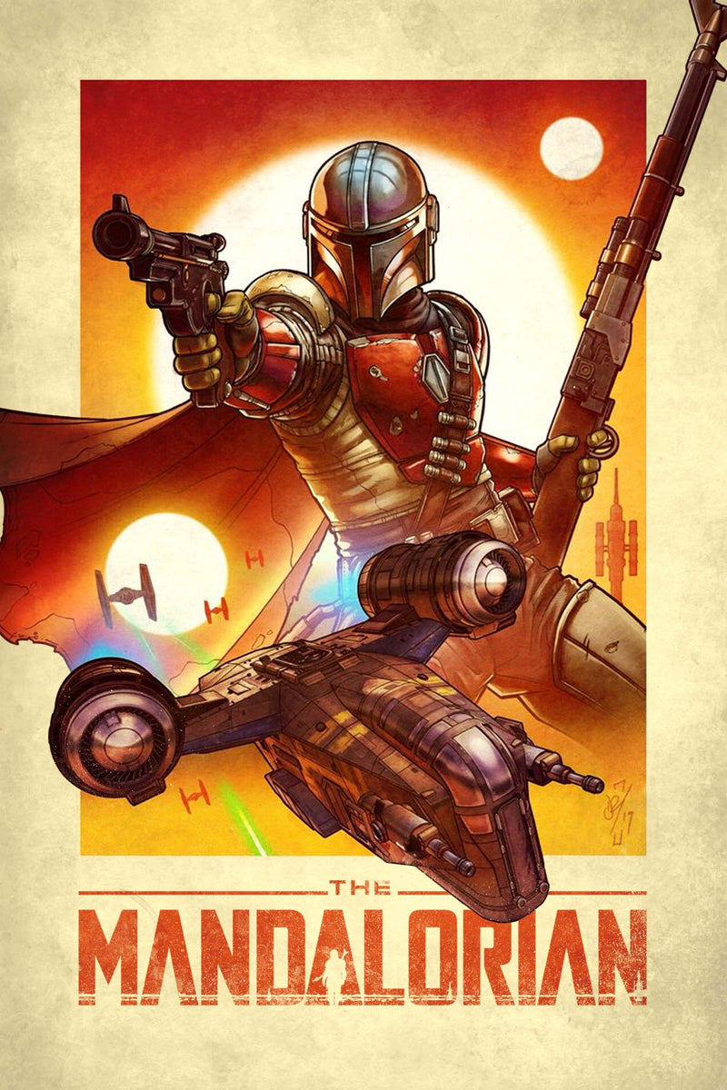 Premium Quality The Mandalorian Design 15 A2 Size Posters – Pixie Posters