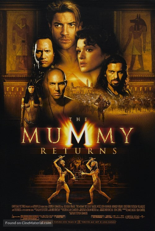 High Quality The Mummy Returns A2 Movie Poster – Pixie Posters