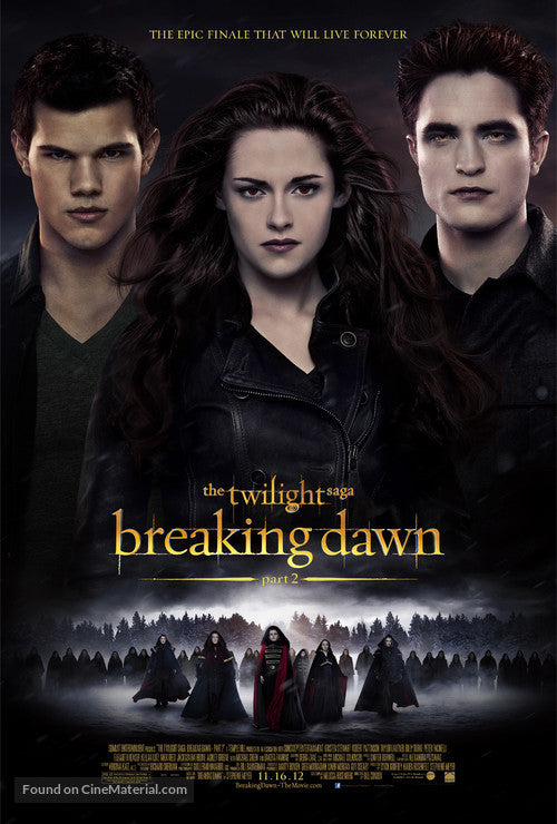 High Quality The Twilight Saga: Breaking Dawn - Part 2 A2 Movie Poster ...