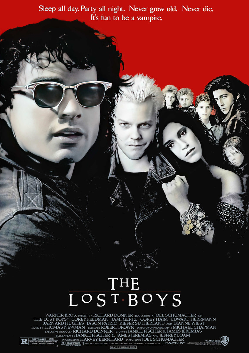 High Quality Lost Boys A2 Size Movie Poster – Pixie Posters