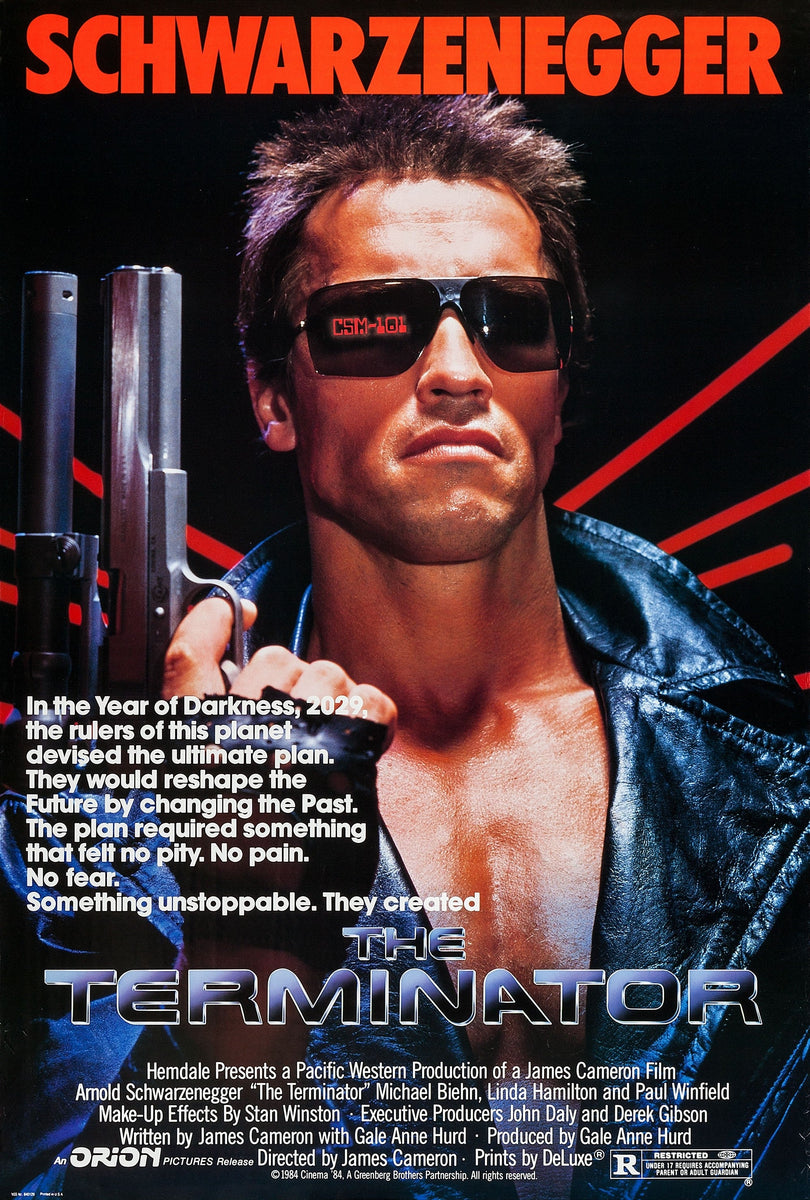The Terminator A2 Size Movie Poster – Pixie Posters