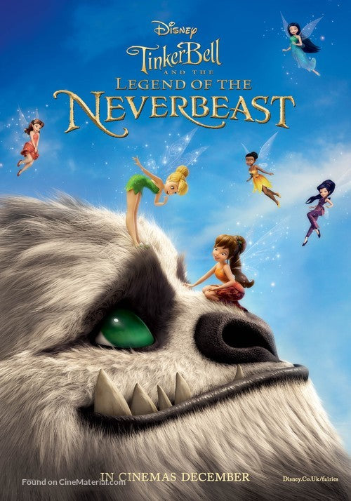 High Quality Tinker Bell and the Legend of the NeverBeast A2 Movie ...
