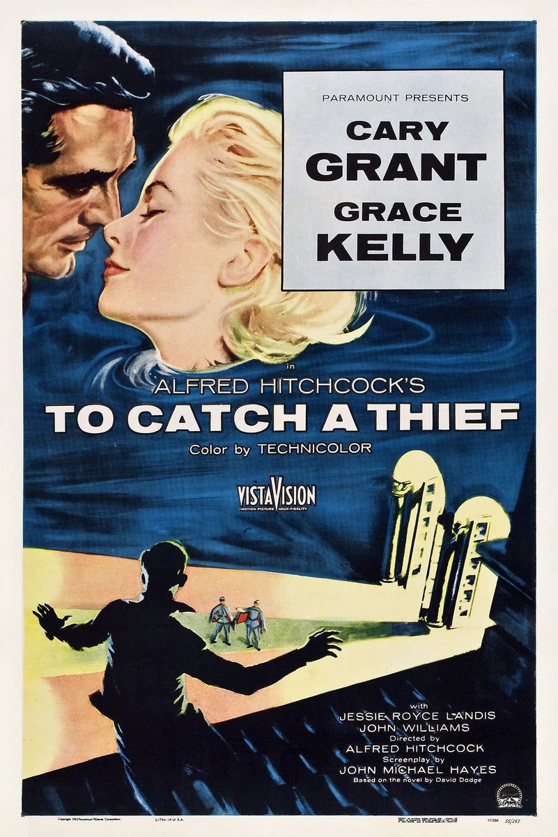 To Catch A Thief A2 Size Movie Poster – Pixie Posters