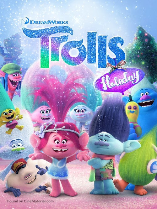 Trolls Holiday Movie Poster A2 Size – Pixie Posters