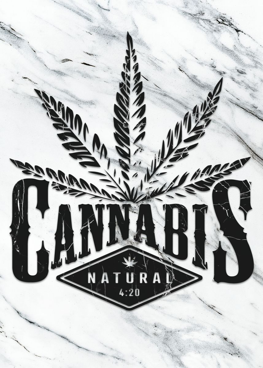 High Quality Cannabis Stoner Wall Art Design 13 A2 Size Poster – Pixie ...