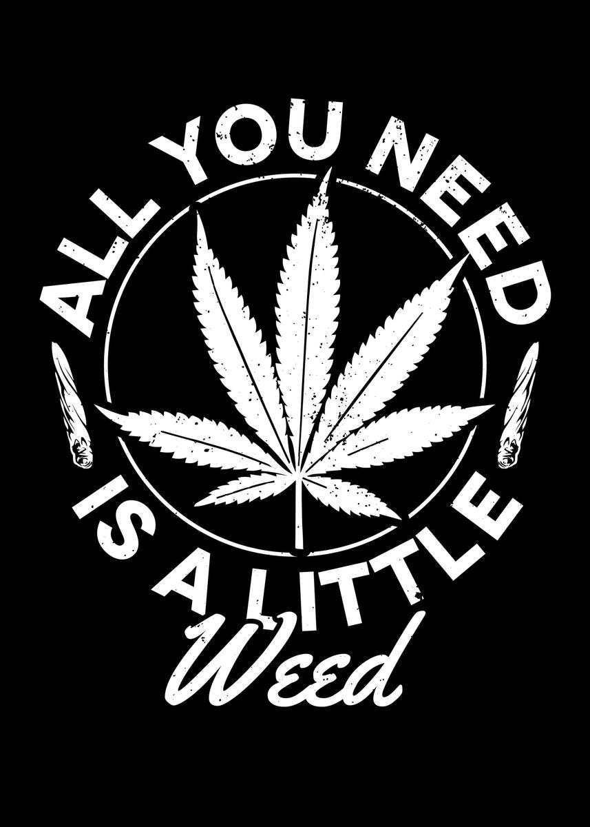 High Quality Cannabis Stoner Wall Art Design 42 A2 Size Poster – Pixie ...